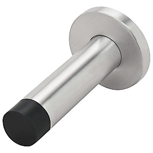 Nuk3y Modern Round Wall Door Stop or Coat Hook, 2 Pack