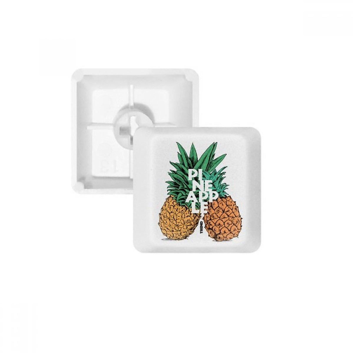 DIYthinker Pineapple Trend Couple Tropical Fruit Keycap Mechanical Keyboard PBT Gaming Upgrade Kit