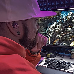 Gravastar Sirius Wireless Earbuds Bluetooth Knowles Balanced Armatures and 7.2 mm Dynamic Drivers Music Reproducing Vividly Deep Bass 3D Stereo, Headphones for iPhone/Android(Space Gray)