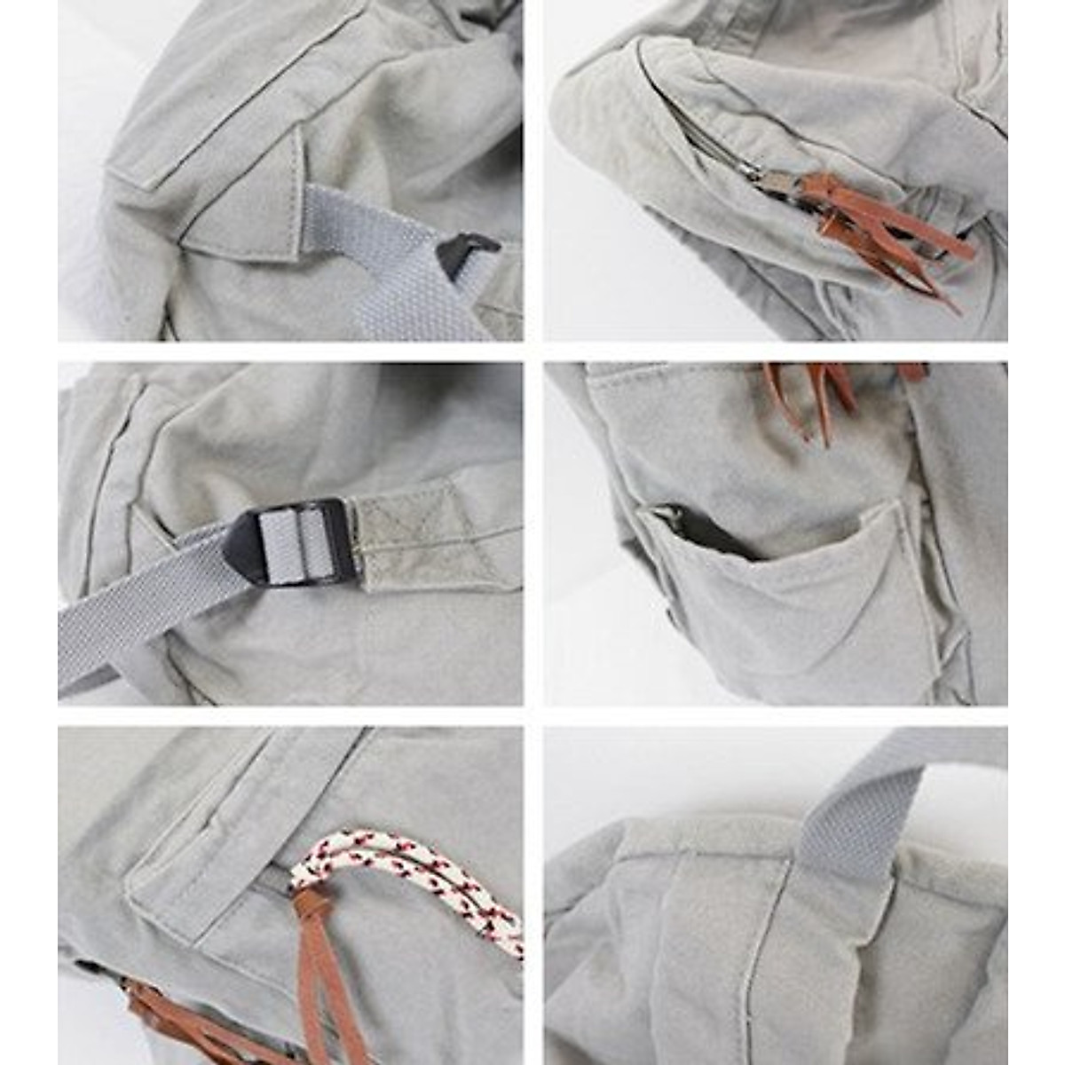 MiCoolker College School Backpack for Women Men Casual Canvas Denim Travel Daypack Purses Large