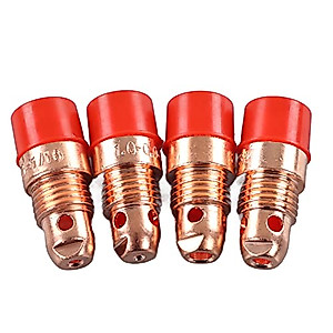 Welding Gun Accessories, Good Compatibility Replacement Parts Electrode Nozzles Kit Easy To Install Glass Cups Color O Rings for WP17 WP18 WP26 Welder
