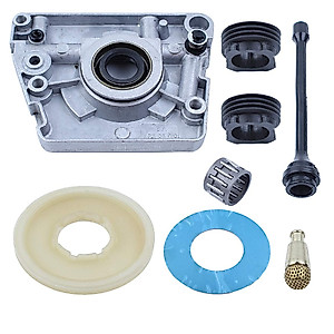 Oil Pump Drive Worm Gear Clutch Dust Cover Set for Husqvarna 268 272 66 61 JONSERED 625 630 670 Chainsaw 501512501