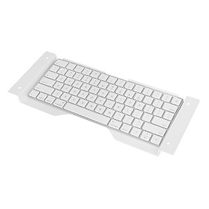 HumanCentric Storage Shelf for Apple Magic Keyboard | Under Desk Keyboard Tray and Drawer for Apple Magic Keyboard (White)
