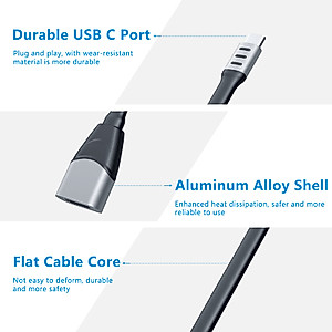 USB C to HDMI Adapter, NIAO-CHAO USB Type C to 4K HDMI Converter for MacBook Pro, MacBook Air, iPad Pro, Pixelbook, XPS and More (with Wire)