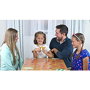 Regal Games - Kids Classic Card Games - Includes Old Maid, Go Fish, Slapjack, Crazy 8's, War, and Silly Monster Memory Match- for Family Game Nights, Parties - Set of 6 Games