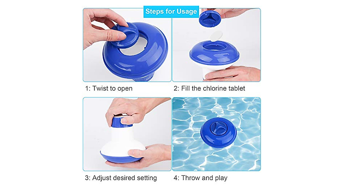 Premium Chlorine Floater for Pools & Hot Tubs - YLYL