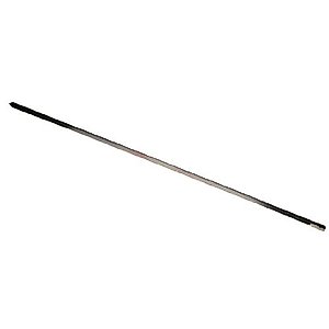 OneGrill 37 Inch x 5/16 Inch Square Chrome Steel Grill Rotisserie Spit Rod - Grills up to 30 inches Wide. Not for Weber.