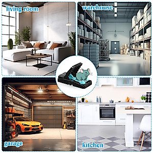 Kittmip 24 Pcs Mouse Traps for House Indoor Outdoor, Small Mice Traps Reusable Mousetrap Quick Effective Mouse Catcher for Home Garage