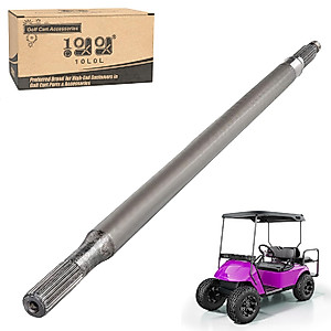 10L0L Driver Side Rear Splined Axle Shaft for EZGO TXT 1994-2013 Electric Golf Cart, OEM# 20377G11 20377-G11
