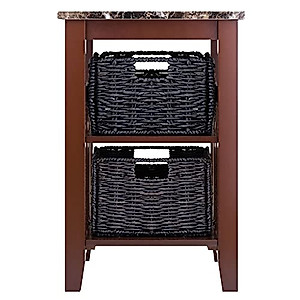 Winsome 76320 7632 Side Table, Brown, Each
