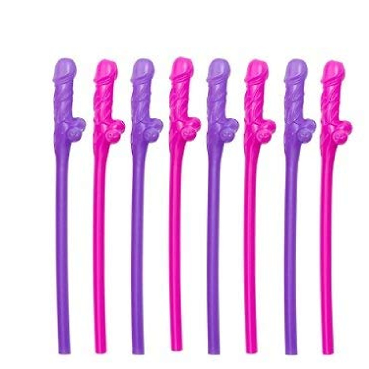 12 pcs Bachelorette Party Straws Hen Straws Naughty, Willy Pennis Straws, Straws For Naughty Bridal Shower Drinking Games, Crazy Straws Bride, Hen Party Favors, Funny Drinking Straws