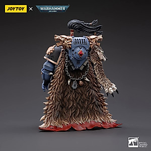 JoyToy Warhammer 40,000 1/18 Action Figure Space Wolves Ragnar Blackmane Model