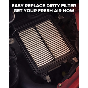 PHILTOP Engine Air Filter CA11114 Replacement for Ford Escape, Focus, Transit Connect & Lincoln MKC, 2012-2019