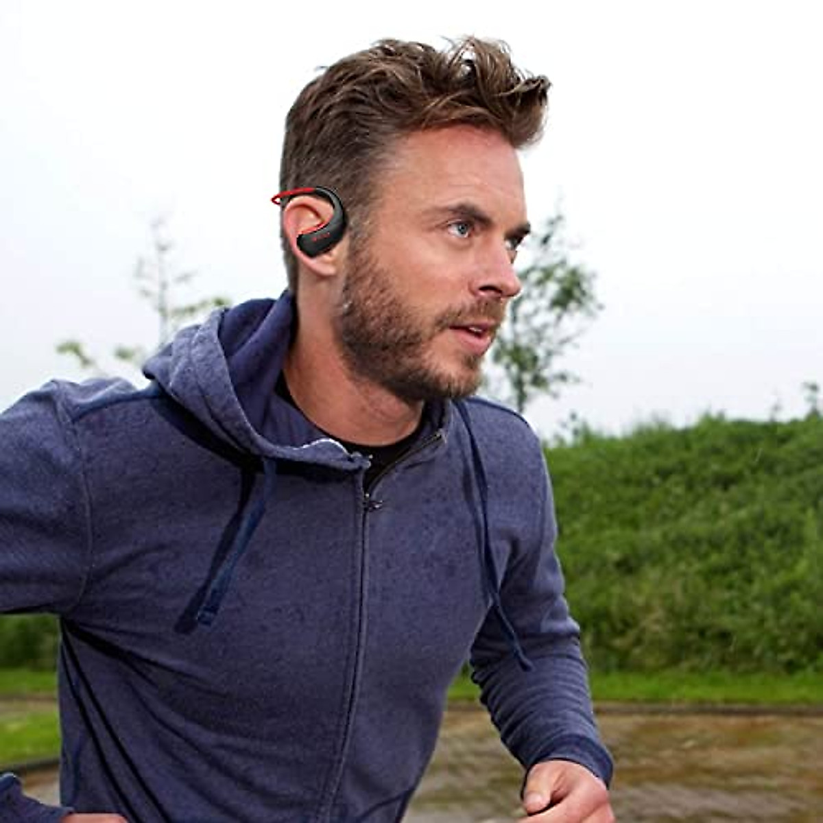 Wireless Bluetooth Mp3 Player Included 16GB Memory, Mp3 Player with Bluetooth Headphones,in-Ear Headphones for Workout,Cordless Sports Ear Buds for Gym Running Jogging(All-in One)