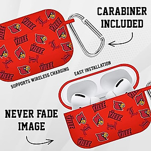 AFFINITY BANDS Louisville Cardinals HD Case Cover Compatible with Apple AirPods Pro (Random)