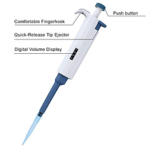 Adjustable Pipettor Pipette Micropipette High-Accurate MicroPipette Variable Volume Pipette 100ul-1000ul
