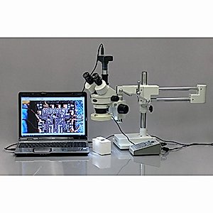 AmScope MU800-CK 8.0 MP USB2.0 Microscope Digital Camera + Calibration Kit, Compatible with Windows XP/Vista/7 and Mac OS 10.6 & Up
