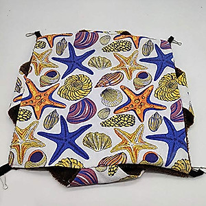 Oncpcare Small Pet Cage Hammock, Bunkbed Sugar Glider Hammock, Guinea Pig Cage Accessories Bedding, Warm Hammock for Parrot Ferret Squirrel Hamster Rat Play Sleep