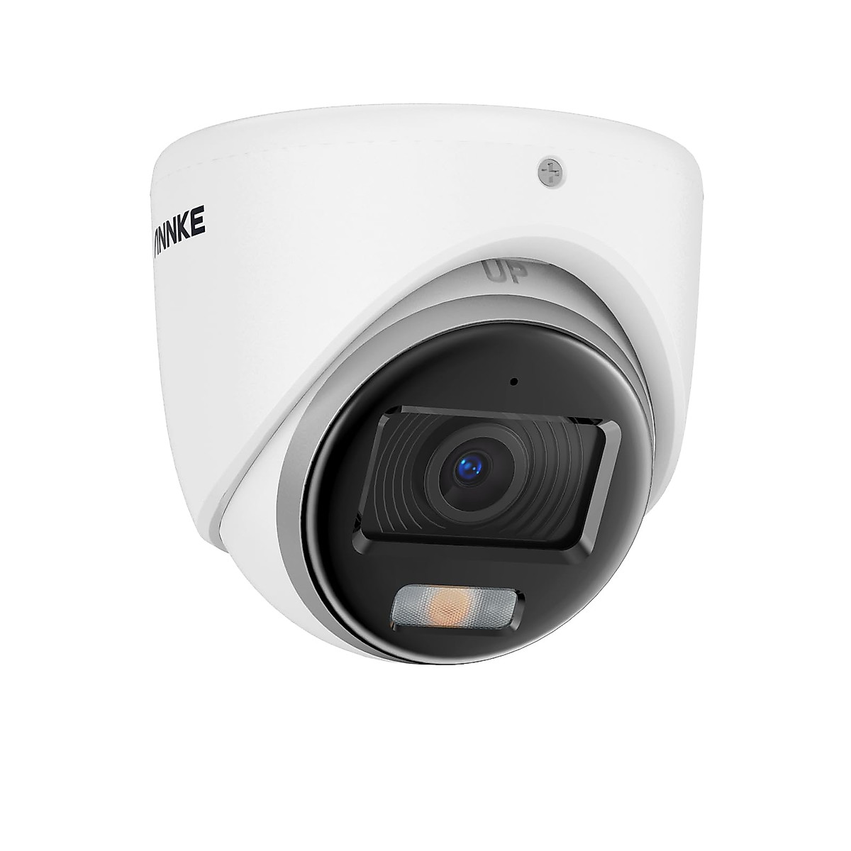 ANNKE 3K Add-On Security Camera with Full Color Night Vision, 4-in-1 TVI/AHD/CVI/CVBS CCTV Surveillance Turret Cam with Built-in Mic, 2.8mm Lens, IP67 Weatherproof, (Cable & Adapter Included)