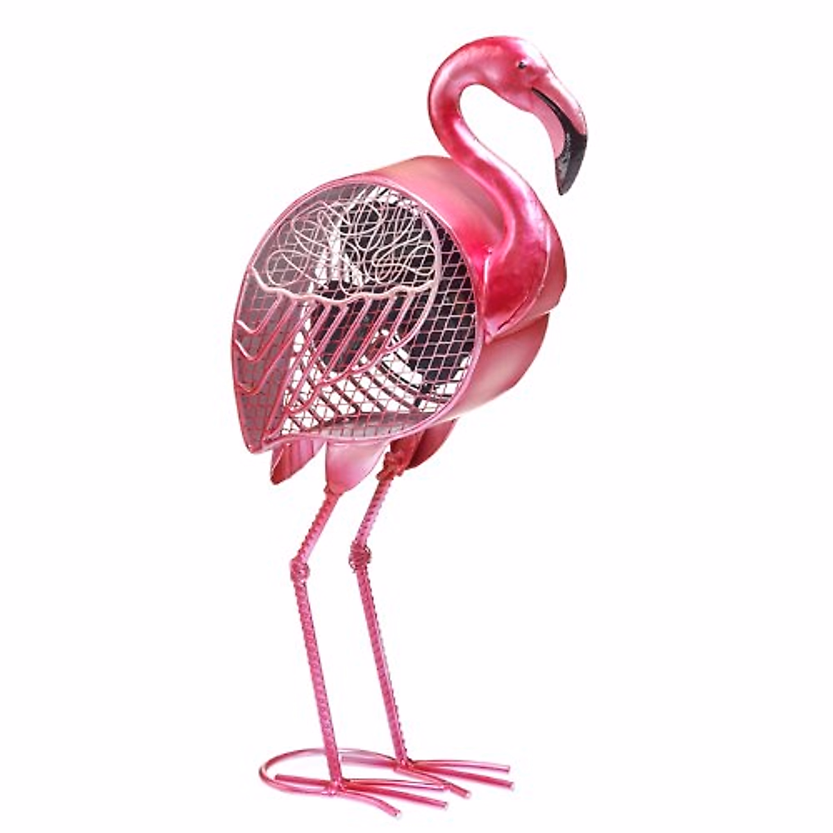 Deco Breeze Pink Flamingo Figurine Fan, 4 Inch