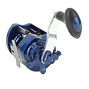 Vbestlife Baitcasting Fishing Reel, Round Baitcaster Reel Smooth Powerful Saltwater Inshore Surf Trolling Reel (JBC9000L)