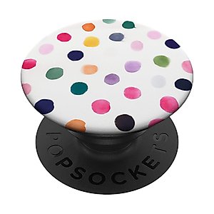 Cute Polka Dot Pattern PopSockets Adhesive PopGrip
