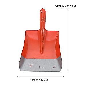 YARDWE Gardening Shovel Head Replacement Square Ice Scraper Heavy Duty Snow Shovel Snow Shovel Digging Shovel Snow Removal Tool