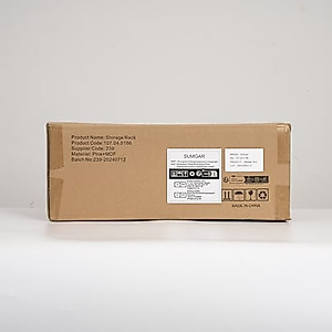 SUMGAR Floating Nightstand White with Drawers Modern Bedside Table Organiser Fully Assembled Shelf Small Spaces Wall Mounted Storage Wood Furniture for Bedroom Home Decor