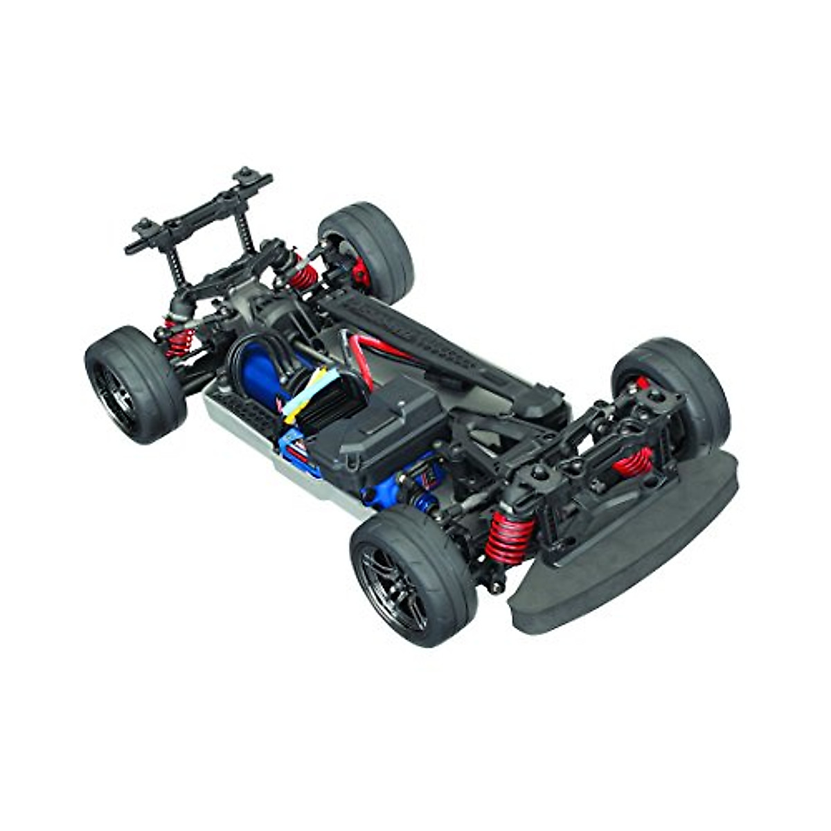 Traxxas 83076-4 Automobile Electric AWD Remote Control Brushless 4-Tec 2.0 VXL Race Car Chassis with TQi 2.4GHz radio and TSM, Size 1/10