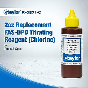 Taylor Technologies R-0871-C Fas-Dpd Titrating 2 Oz