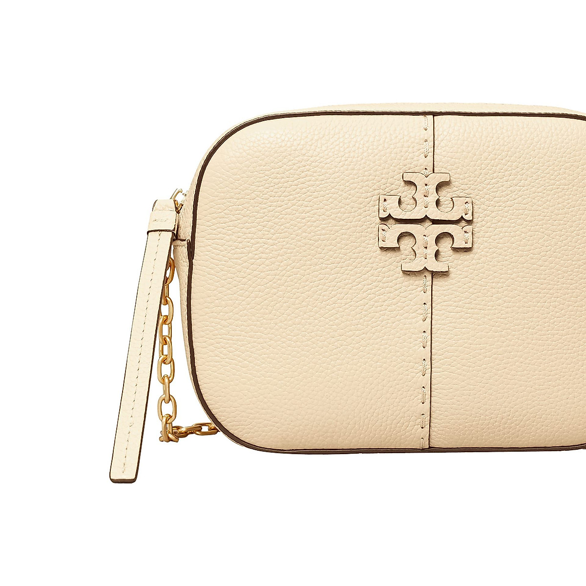 Tory Burch Women's Mcgraw Camera Bag, Brie, Off White, One Size