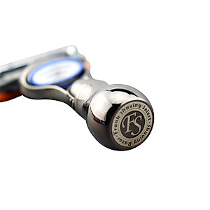 Men's Mini Handle Protable Travel Shaving Razor Wallet Razor Razor W/ Travel Case