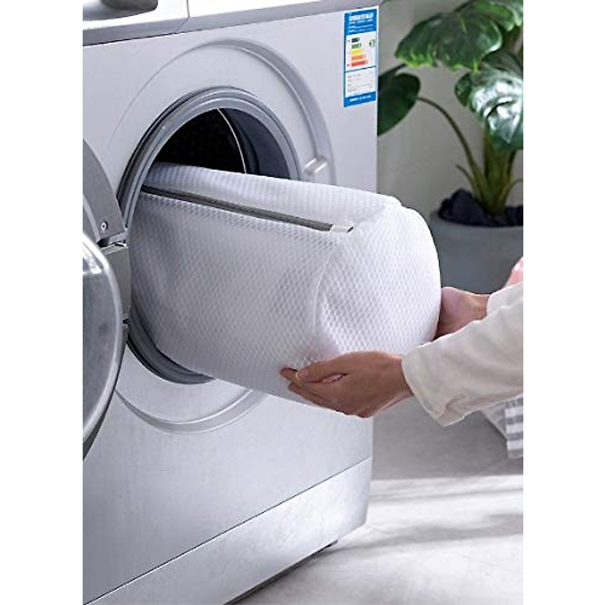 (6packs) Delicate Honeycomb Mesh Laundry Bag, Protective Clothes, Suitable For Bed Sheets, Quilt Covers, Coats, Windbreaker, Sweaters, T-shirts, Jeans And Other Items