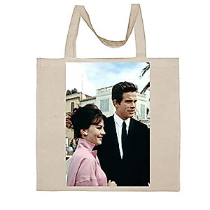 FC Carino Warren Beatty - A Nice Graphic Cotton Canvas Tote Bag FCA #FCAG910179