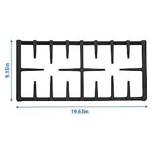 WB31X27150 Grate Replacement Parts Center Gratefor GE Gas Stove Replace WB31X24737 AP5985159 Gas Range Burner Grate