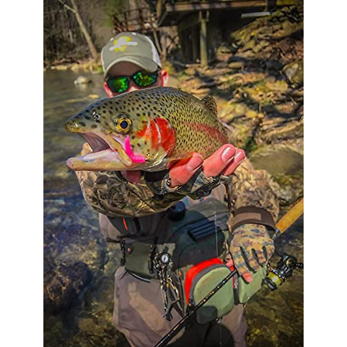 ZNITRO Leland's Lures Trout Magnet S.O.S. Fishing Line, Fishing Equipment and Accesories, 350 yd, 6 lb Test, (87313)