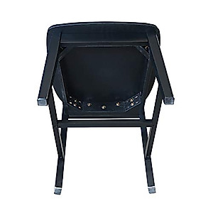 International Concepts Mission Chair, Black