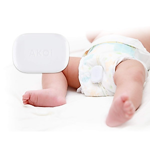 AKOi Heart Real Time Baby Care Alarm System, Baby Monitoring Sensor, Breathing Monitor, Rollover Monitor, Diaper Monitor