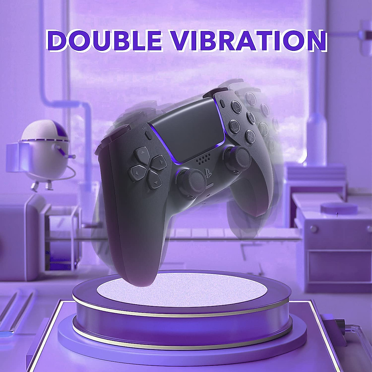 Wireless Controller Adapter for Xbox Series X|S Controller/Xbox One X|S Controller/Elite Series 2/PS5/PS4/Switch Controller Playing on PS4/Switch/Windows 11&10 PC