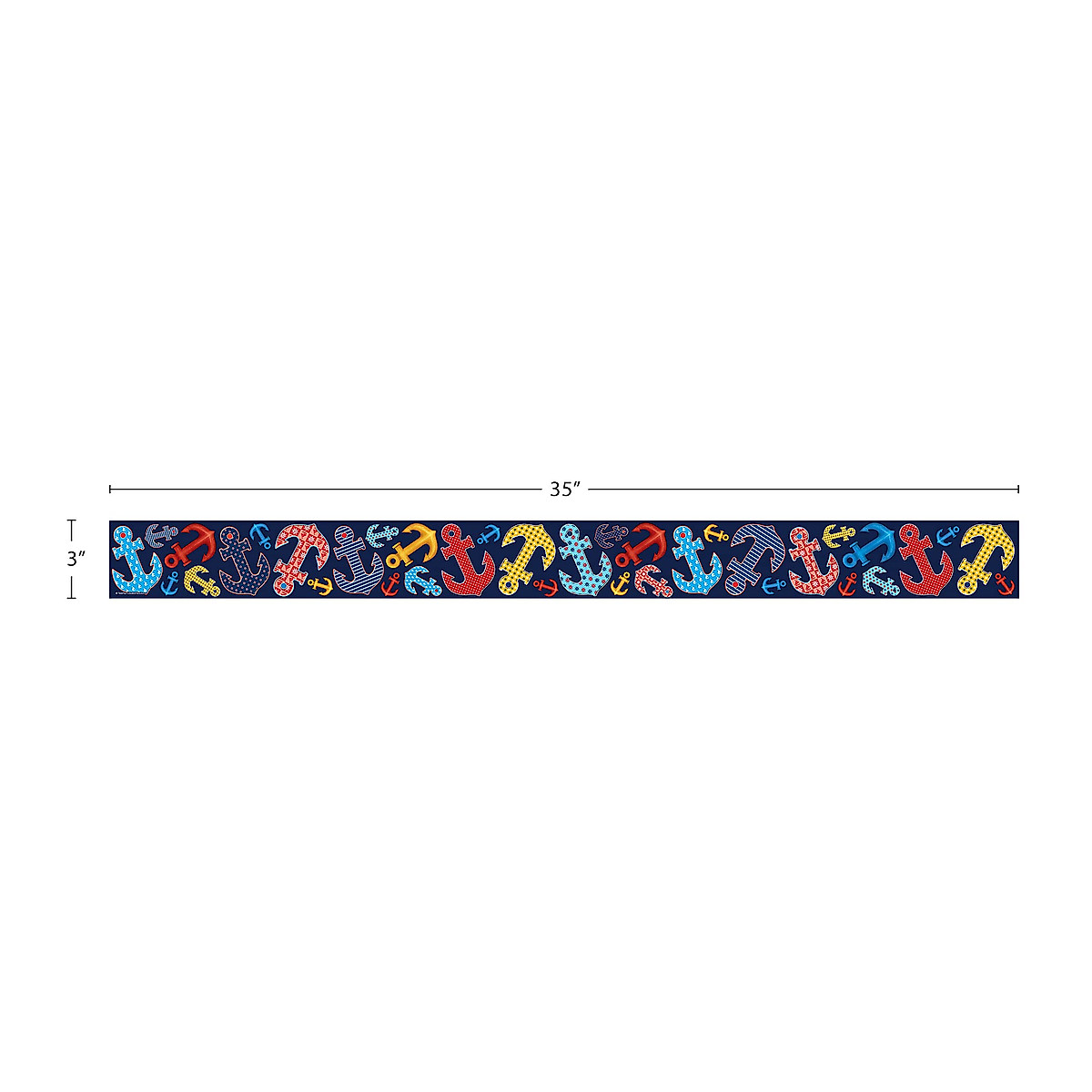 Teacher Created Resources Anchors Straight Border Trim (5476)