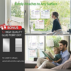Magnetic Chore Chart for Multiple Kids,3 Pcs Dry Erase Refrigerator White Boards,6 Fine Tip Markers,Reward Chart at Home for Toddlers,Weekly Responsibility Chart for Kids