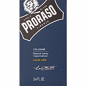Proraso Eau De Cologne, Azur Lime, 3.4 Fl Oz