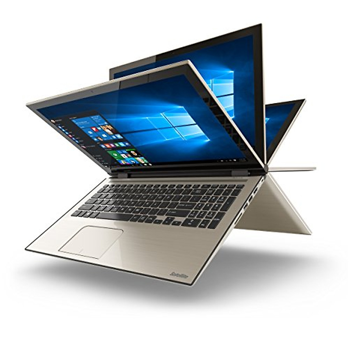 Toshiba Satellite Fusion 15 L55W-C5259 15.6-Inch Convertible 2 in 1 Touchscreen Laptop