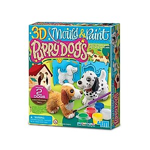 4M Mould & Paint - Puppy Dogs