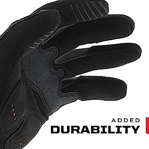 Mechanix Wear: M-Pact Open Cuff Work Gloves (X-Large, Black)