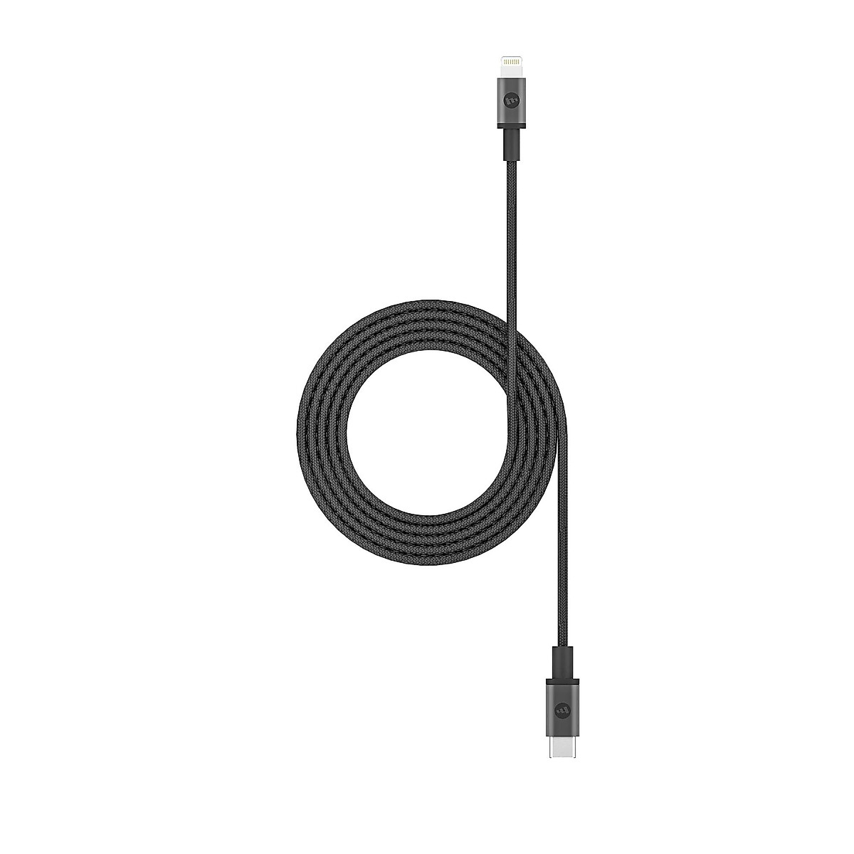 mophie Fast Charge USB-C Cable with Lightning Connector - 1.8M Cable - Black