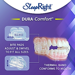SleepRight Dura-Comfort Dental Guard – Mouth Guard To Prevent Teeth Grinding