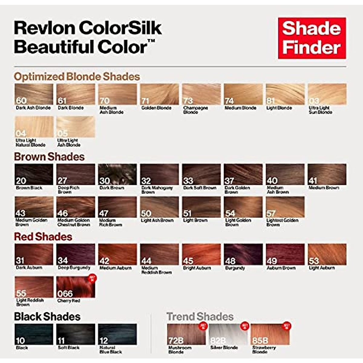 Permanent Hair Color by Revlon, Permanent Brown Hair Dye, Colorsilk with 100% Gray Coverage, Ammonia-Free, Keratin and Amino Acids, Brown Shades, 20 Brown/Black (Pack of 3)