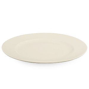 Gracie Bone China 12-Inch Platter, Pure White