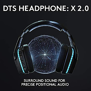 Logitech G635 DTS, X 7.1 Surround Sound LIGHTSYNC RGB PC Gaming Headset